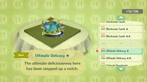Ultimate Delicacy - MiiWiki